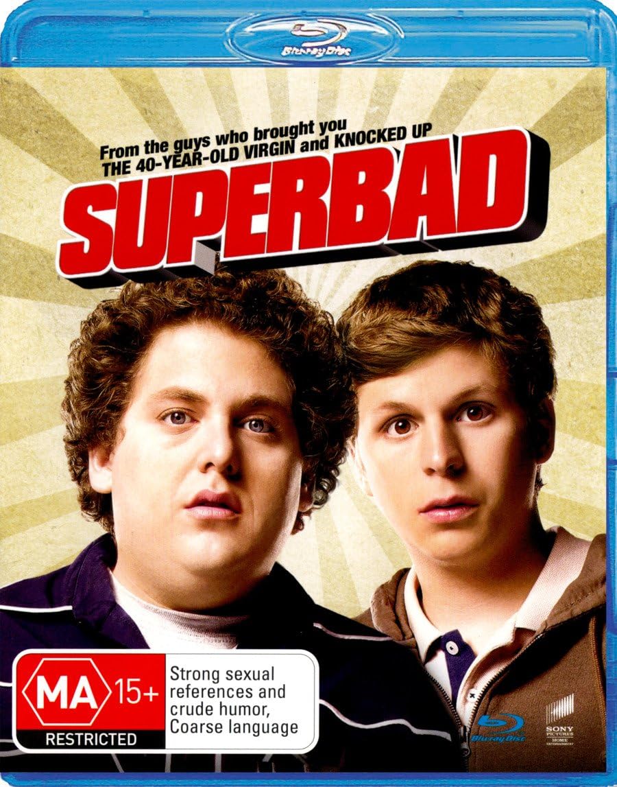 Superbad [Blu-ray]: Amazon.co.uk: Jonah Hill, Michael Cera, Christopher Mintz-Plasse, Bill Hader ...