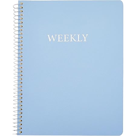 Amazon.com : TSFPapier Undated Weekly and Monthly Note book Planner for ...