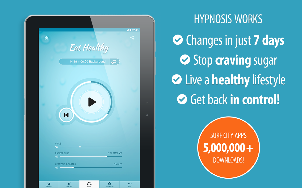 Eat Healthy Hypnosis PRO - Guided Meditation to Enjoy a Diet of ...