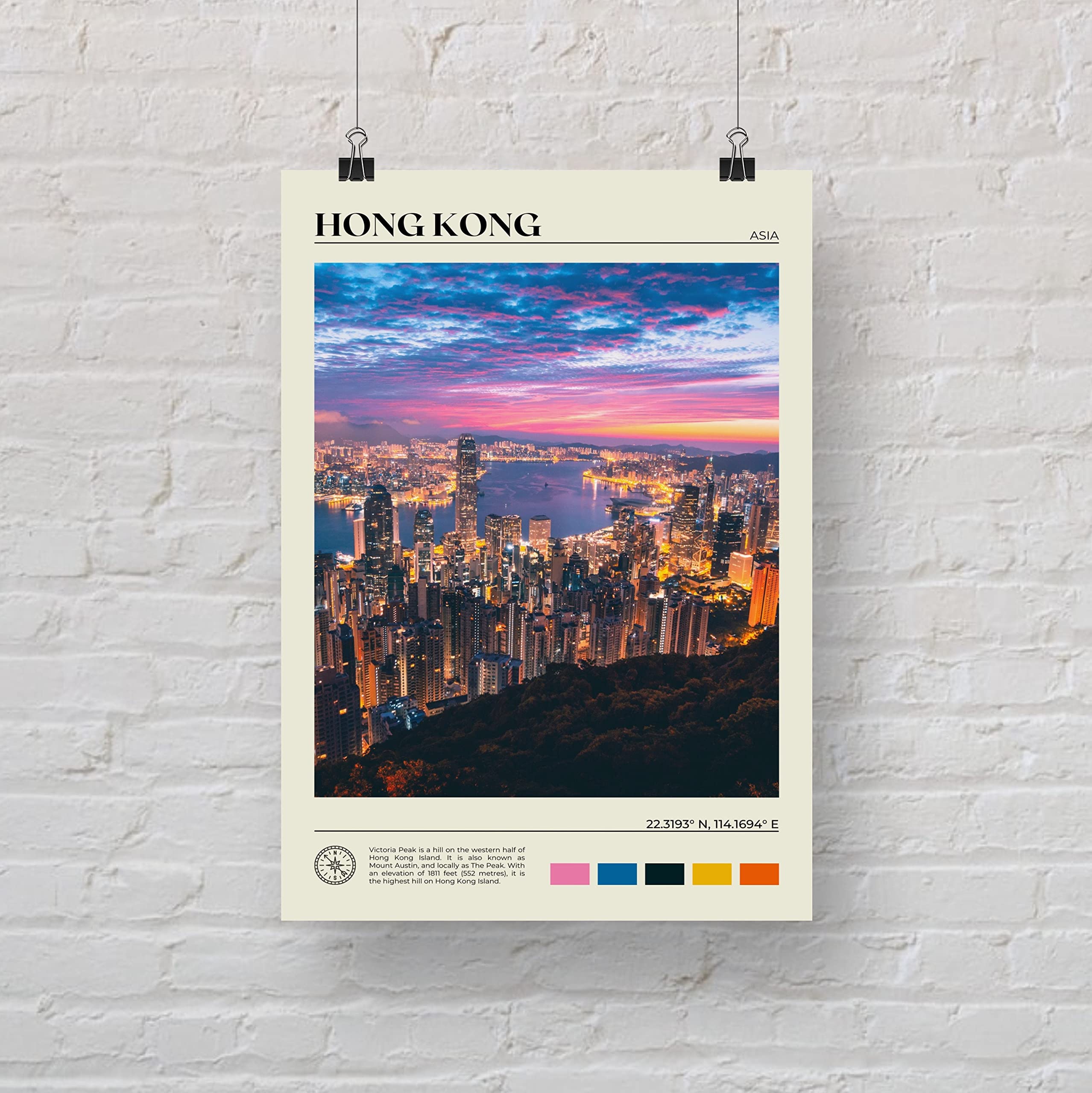 You Framed An Asia Poster