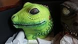 Amazon.com: MOLEZU Lizard Head Mask Halloween Costume Props Adult Party ...