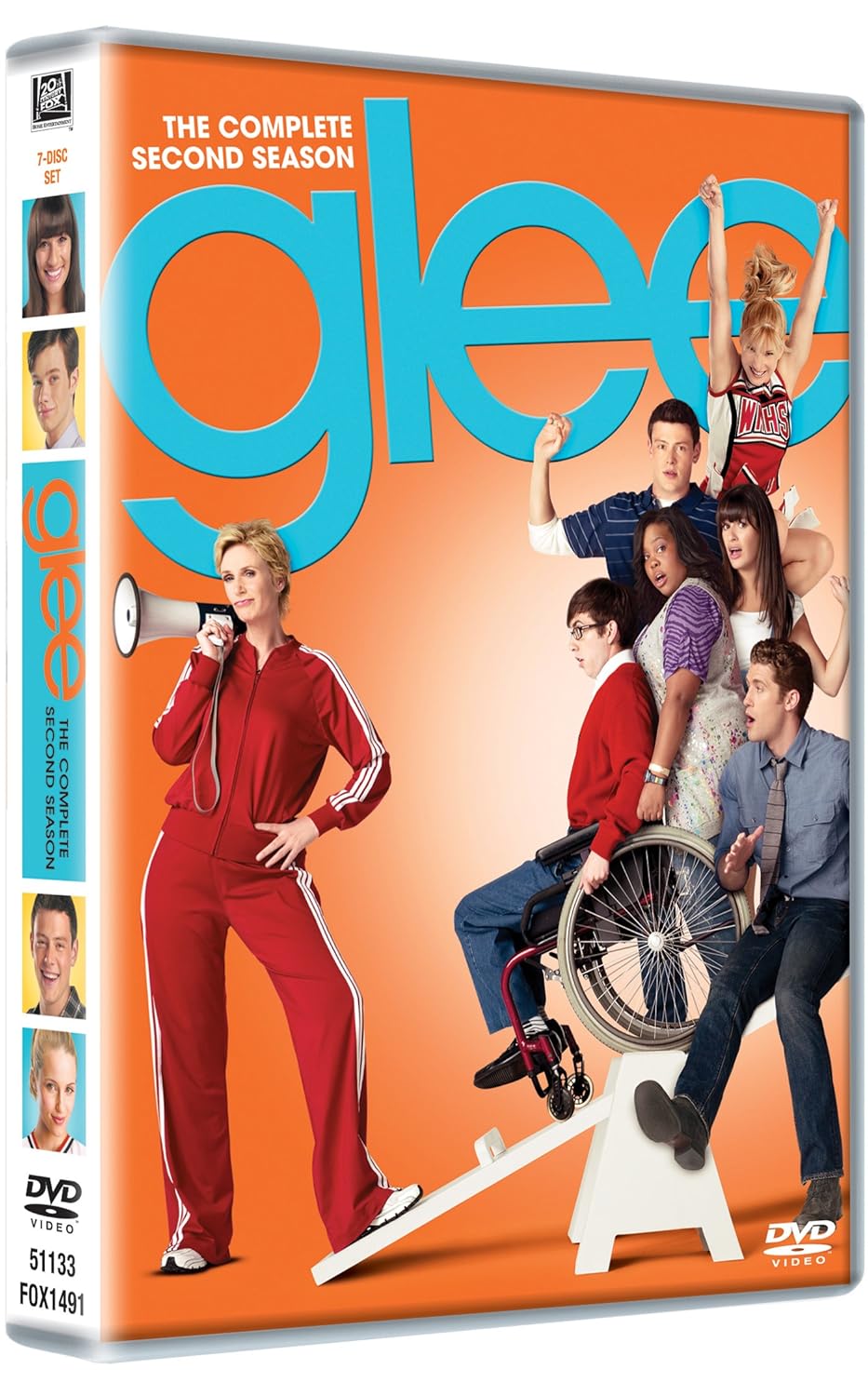 Glee: The Complete Season 2 (7-Disc Box Set): Amazon.in: Lea Michele ...