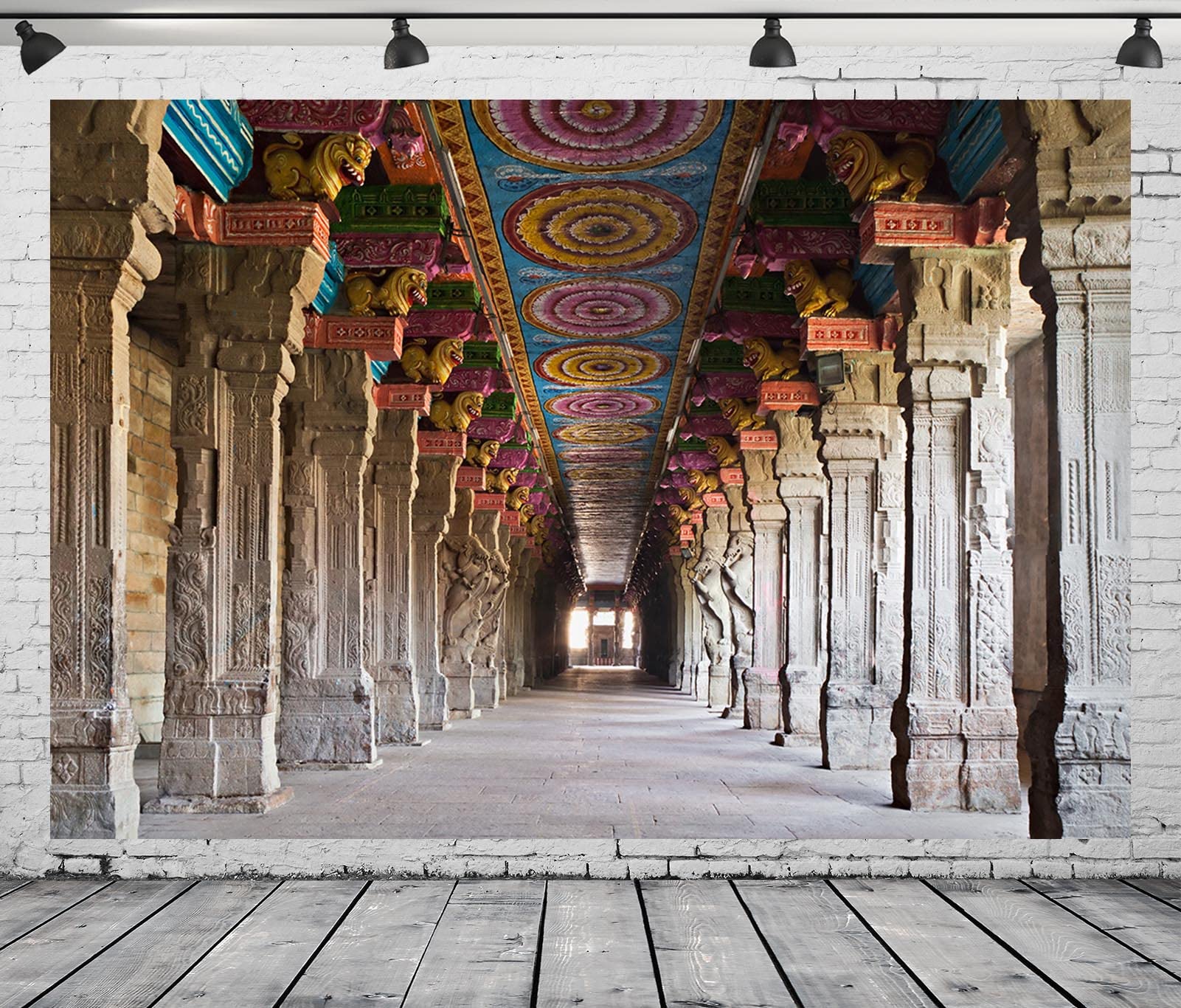 Hindu Temple Interior Images