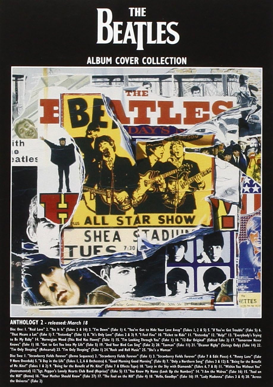 The Beatles Anthology 2 Album Postcard 100% Geuine Official Merchandise ...