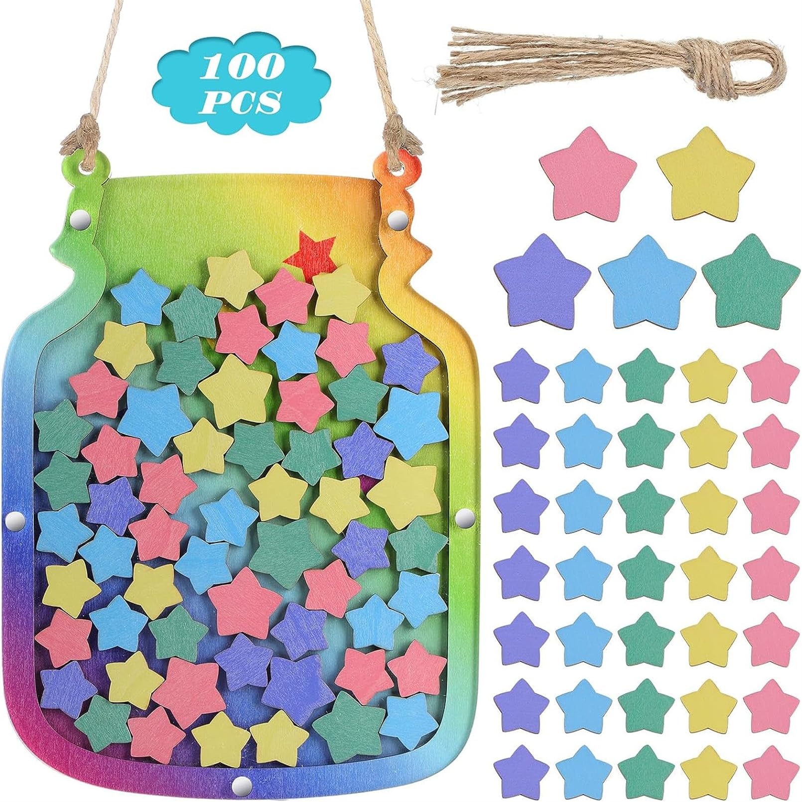 Buy sooyinpaint Classroom Reward Jars for Kids,Behavior Reward Chart ...