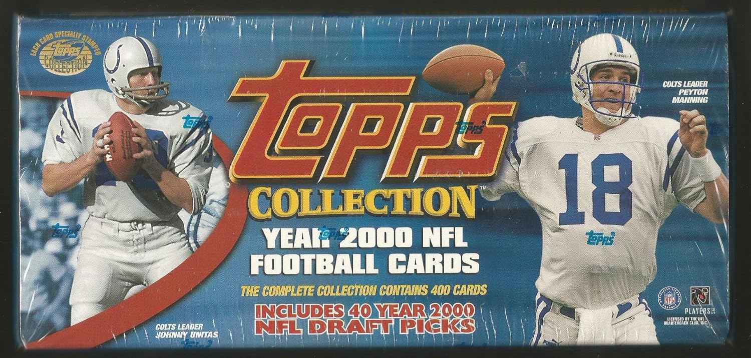 Amazon.com: 2000 Topps Football Complete Factory Set of Trading Cards ...