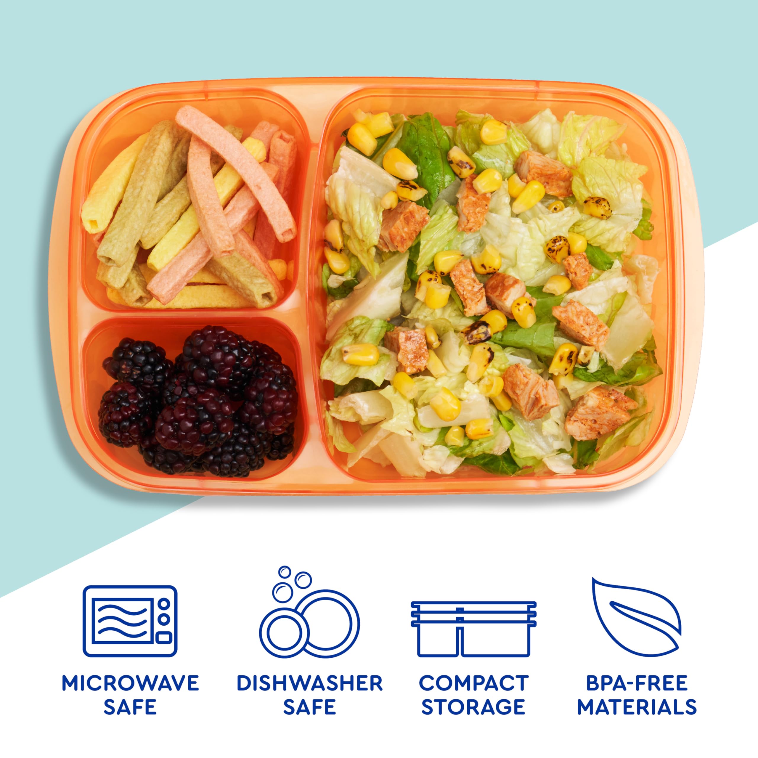 Snapklik.com : EasyLunchboxes - Original Stackable Lunch Boxes ...