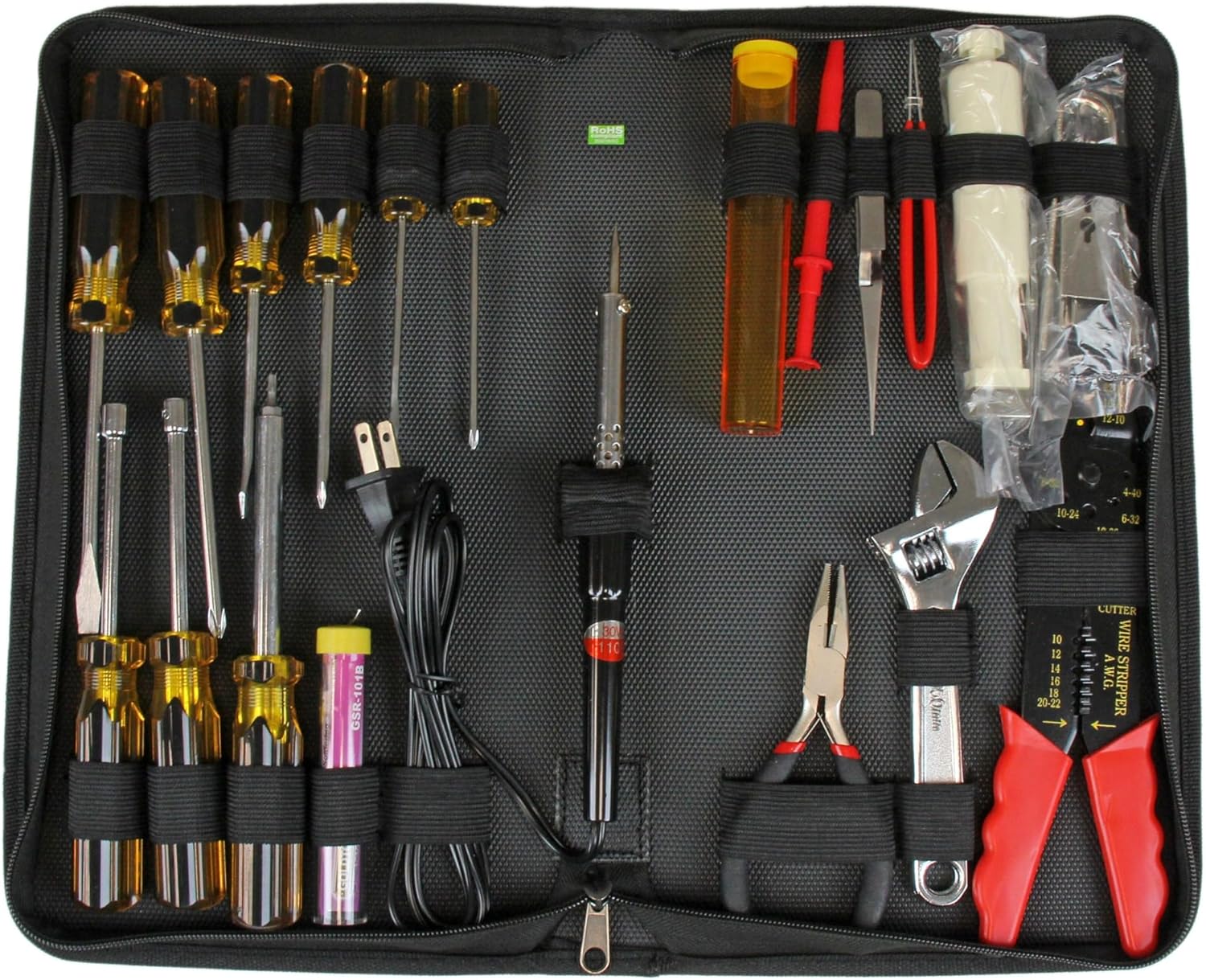 Amazon.com: StarTech.com 19 Piece Computer Tool Kit - PC Toolkit in a ...