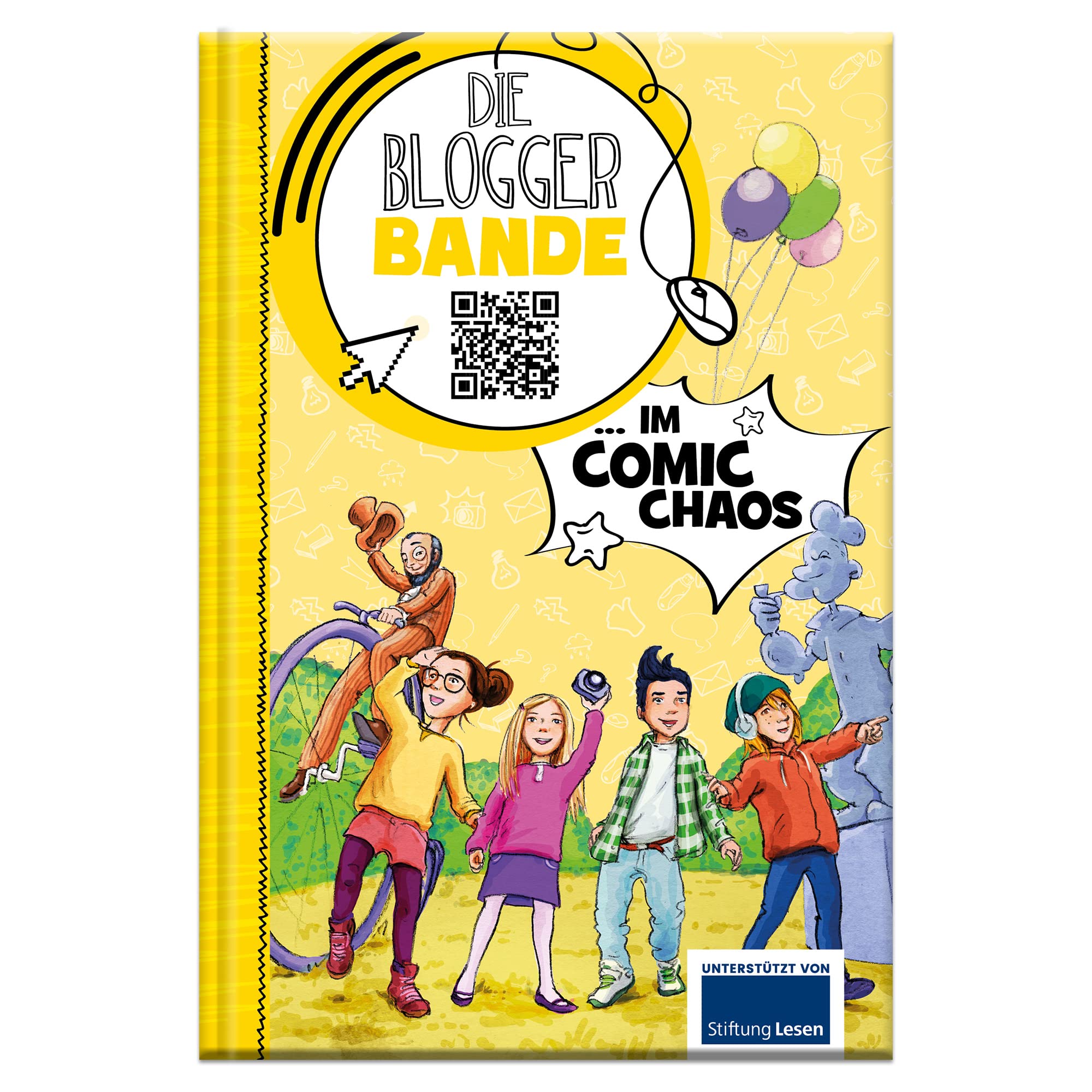 Die Bloggerbande im Comic-Chaos: Detektiv Comic-Roman für Kinder ab 7 ...