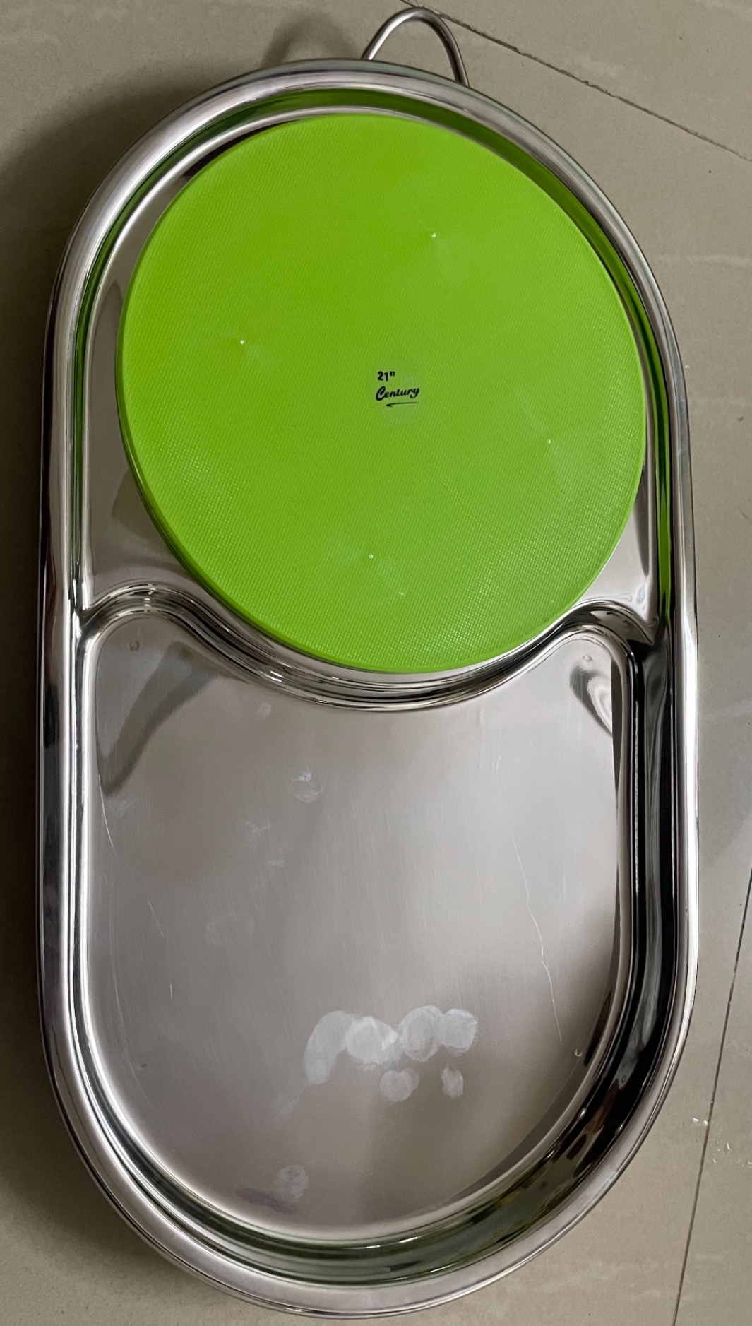 Buy JVL Capsule Shaped Stainless Steel Chopping Board with Storage ...