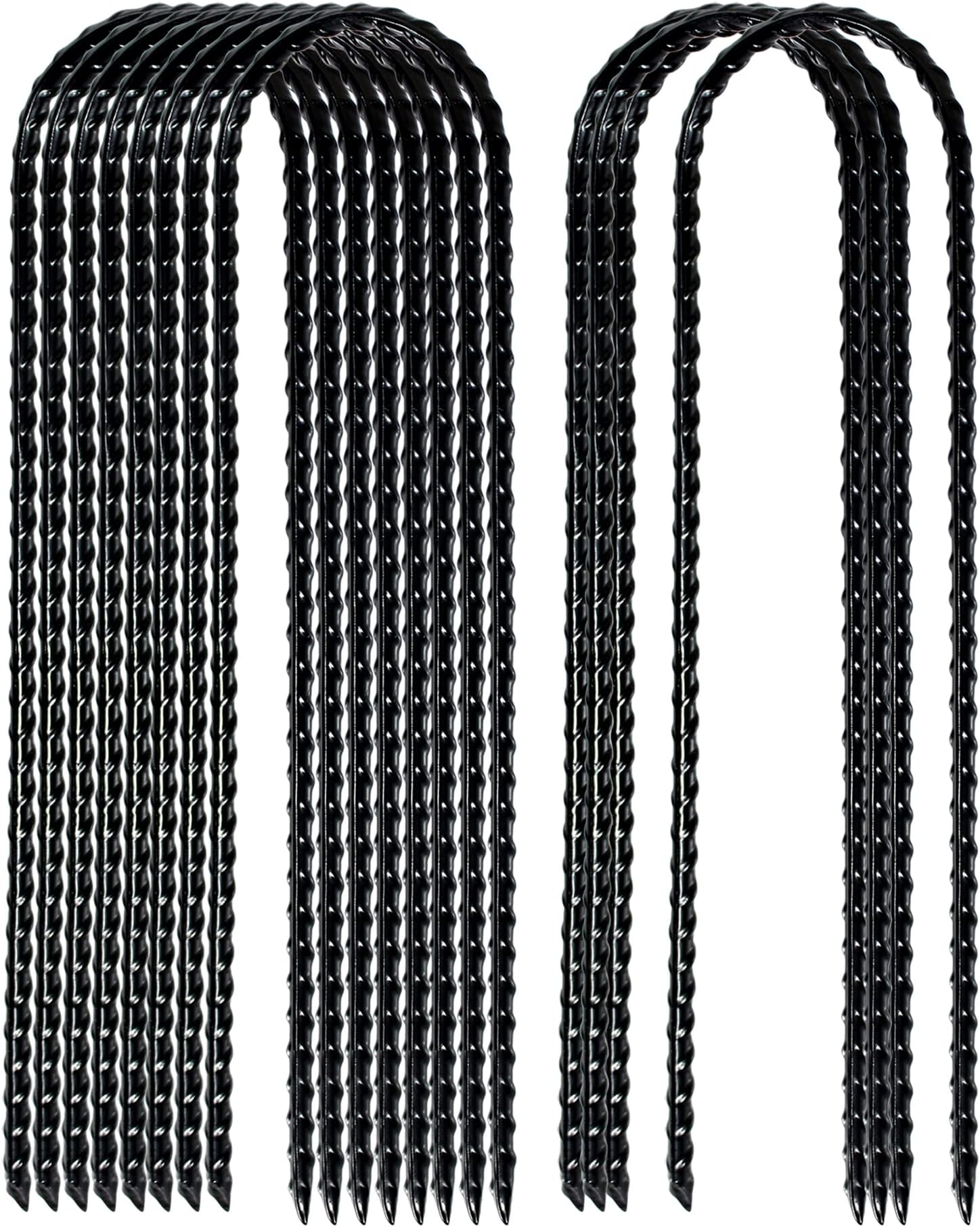 Amazon.com : 10"x2" Trampolines Wind Stakes Heavy Duty U Shape ...