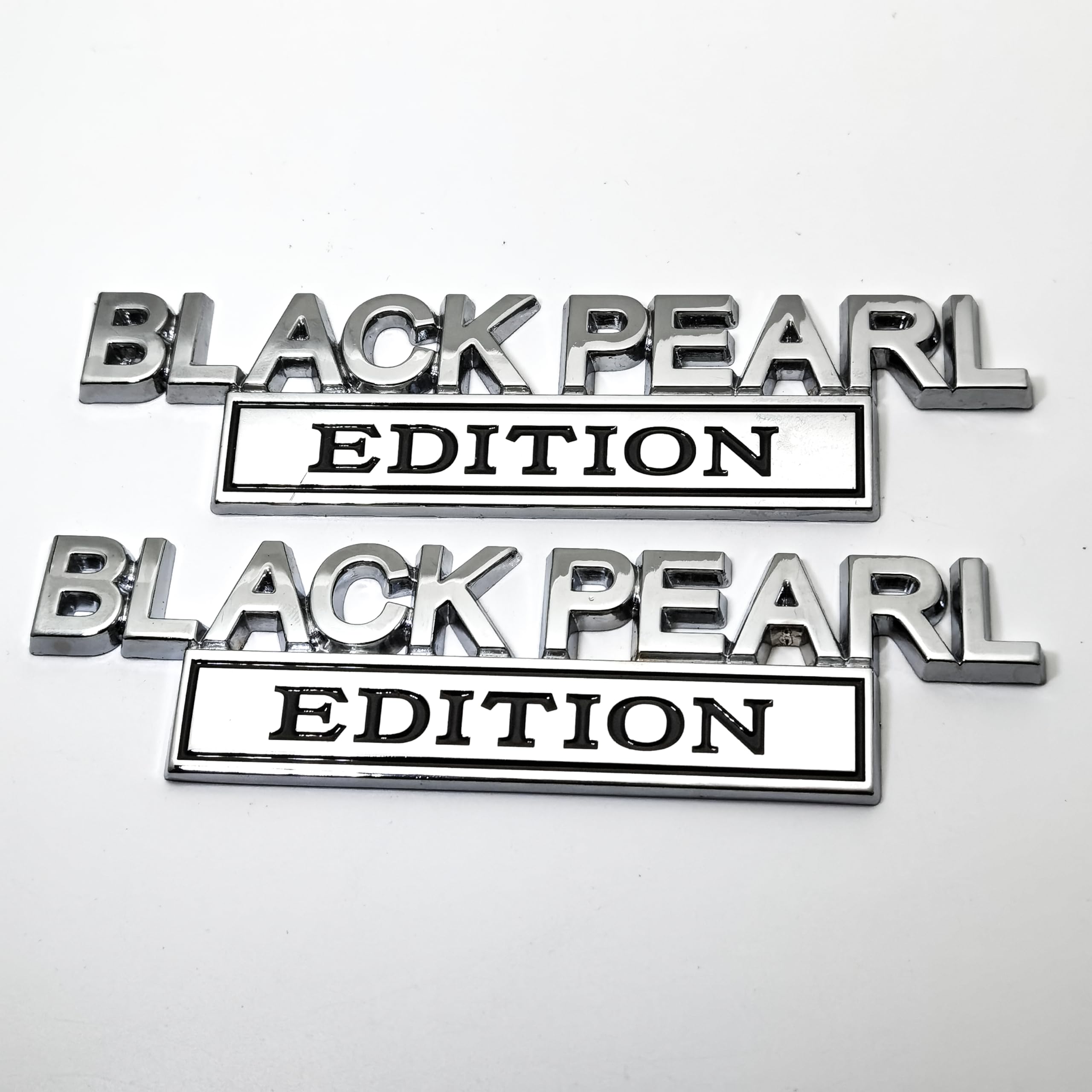 Snapklik.com : Classic Black Pearl Emblem Decal, Custom Full Metal 3D ...