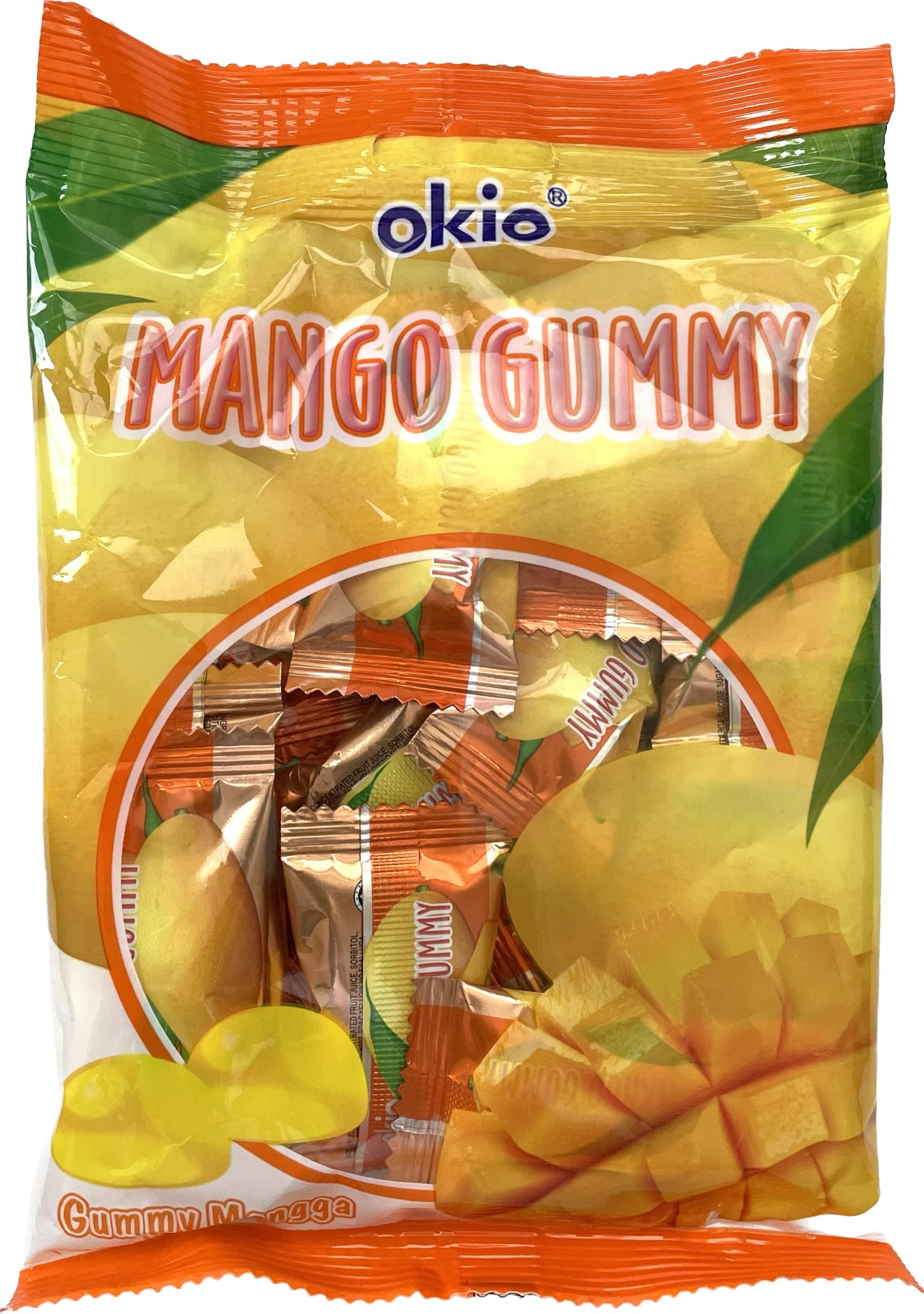 Amazon.com : Okio Strawberry Gummy 100 g. Grape Orange Mango 3.52 oz ...