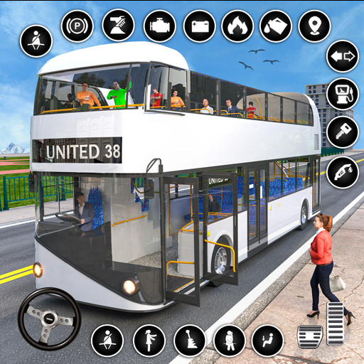 USA Coach Bus Driving Simulator Advenuture Game - Transport Passengers ...