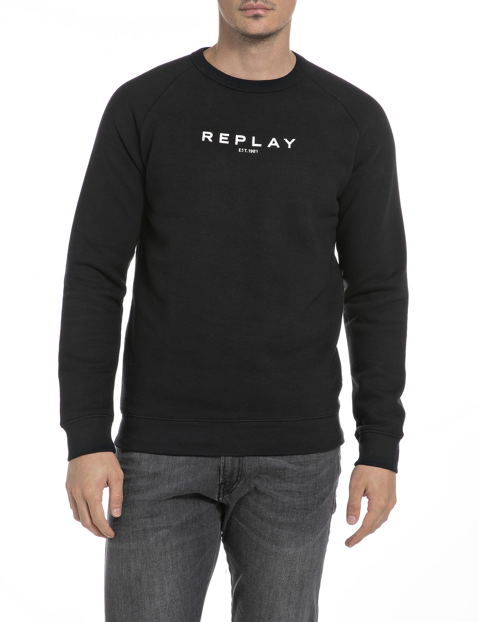 Replay Men's M6139l.000.21842 Sweatshirt : Buy Online at Best Price in ...