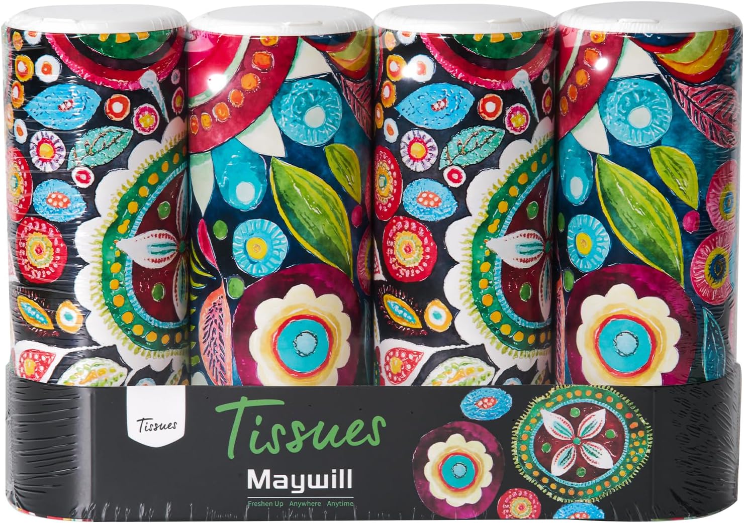 Amazon.com: Car Tissues Holder with Facial Tissue, Travel Tissues ...