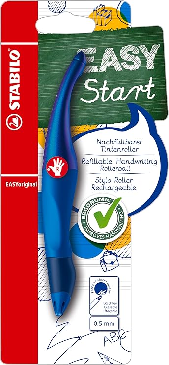 STABILO EASYoriginal Holograph - Ergonomic Rollerball - Right-Handed ...