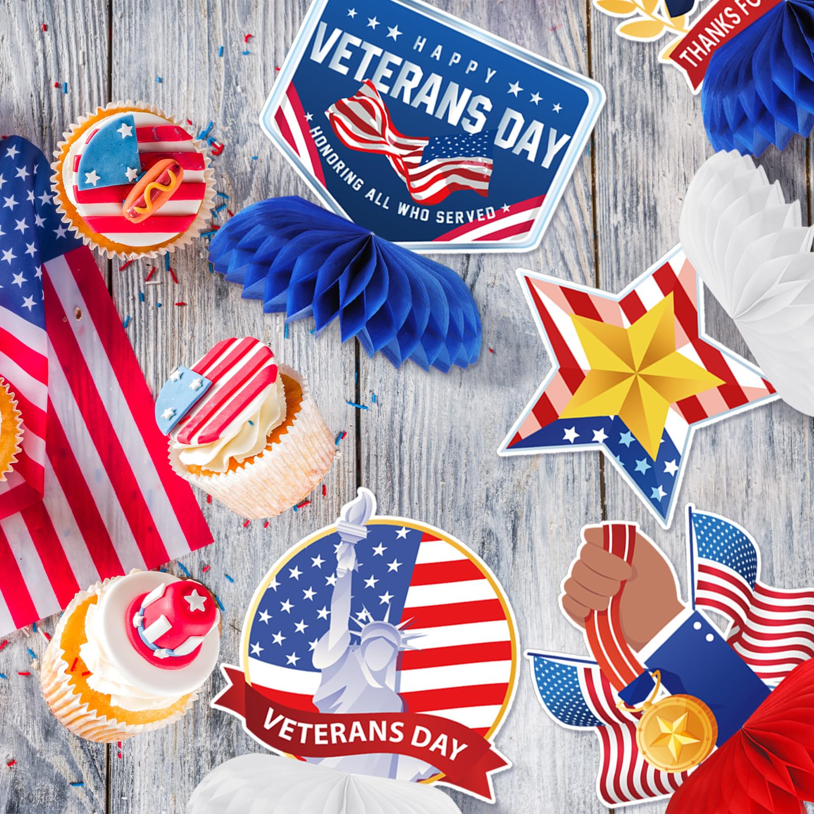 Dinner Table Decorations For Veterans