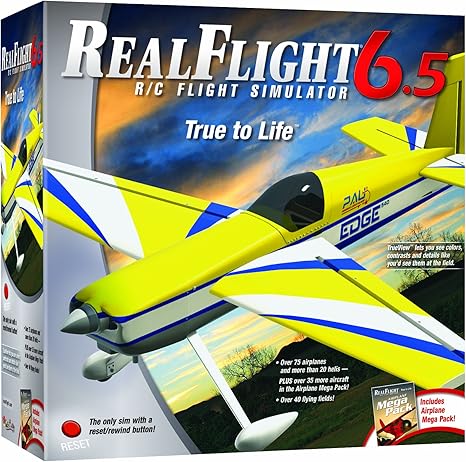 Amazon.com: Great Planes RealFlight 6.5 Airplane with Mode 2 Interlink ...