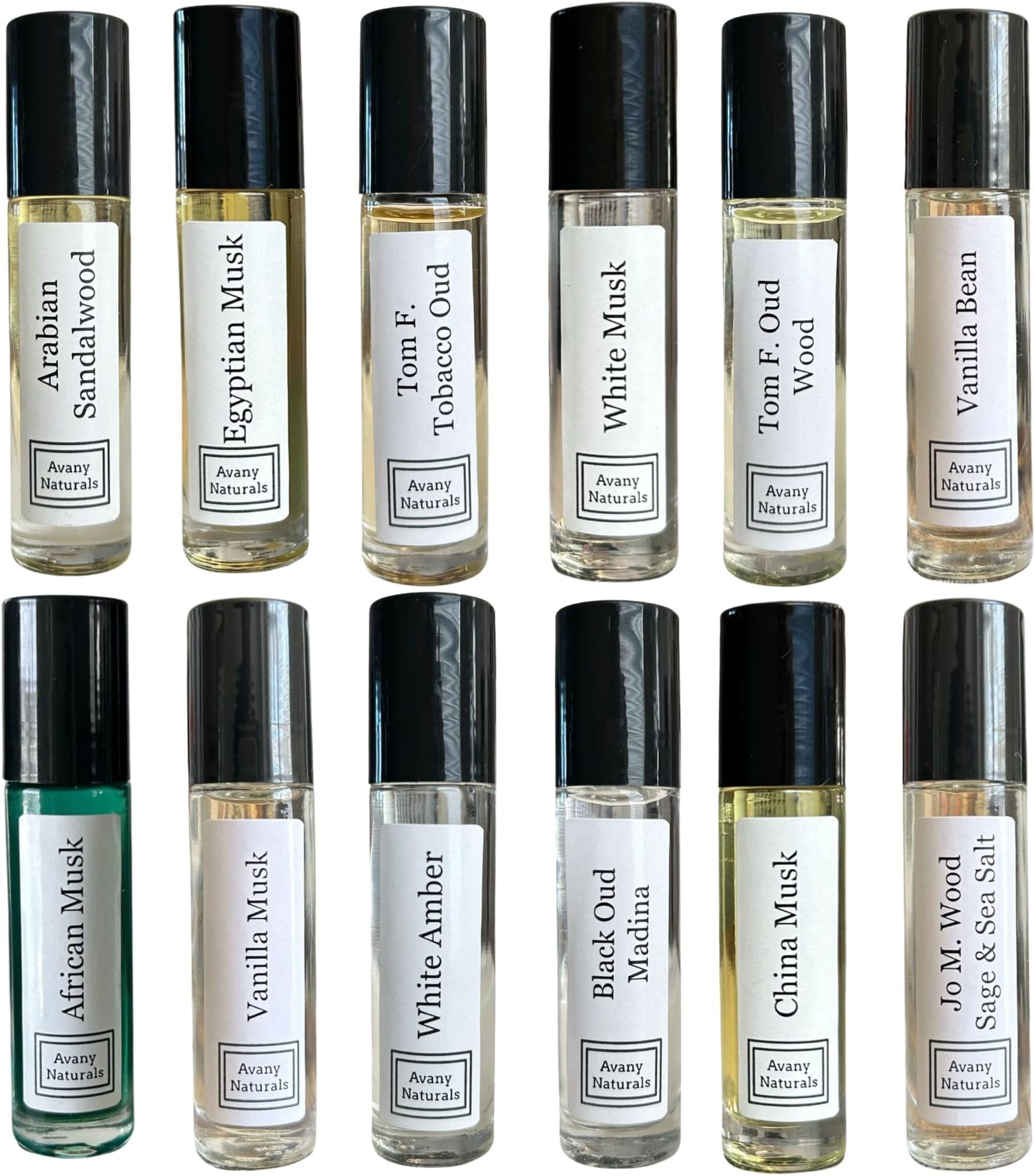 Amazon.com : Avany Naturals Scented Body Oil - Amber Perfume, Egyptian ...