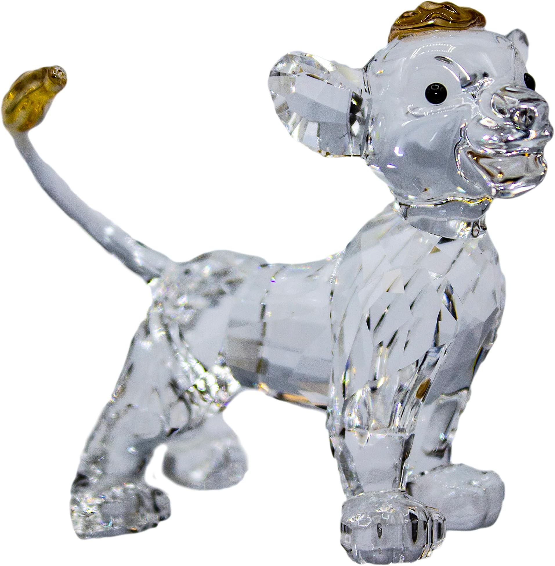 Amazon.com: SWAROVSKI Crystal Simba Lion King Figurine : Home & Kitchen