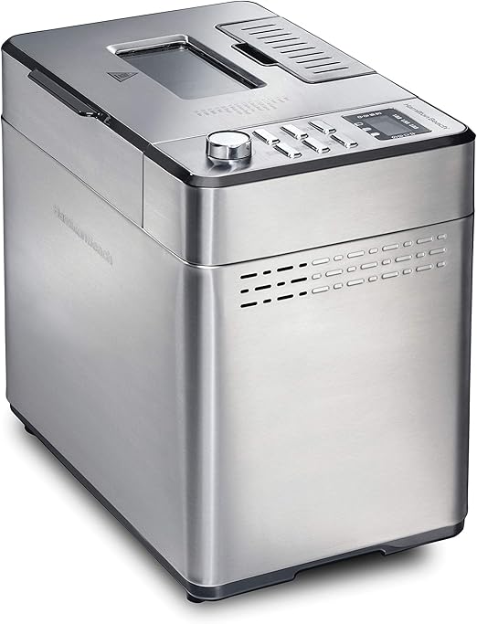 Amazon.com: Hamilton Beach Premium Dough & Bread Maker Machine with ...