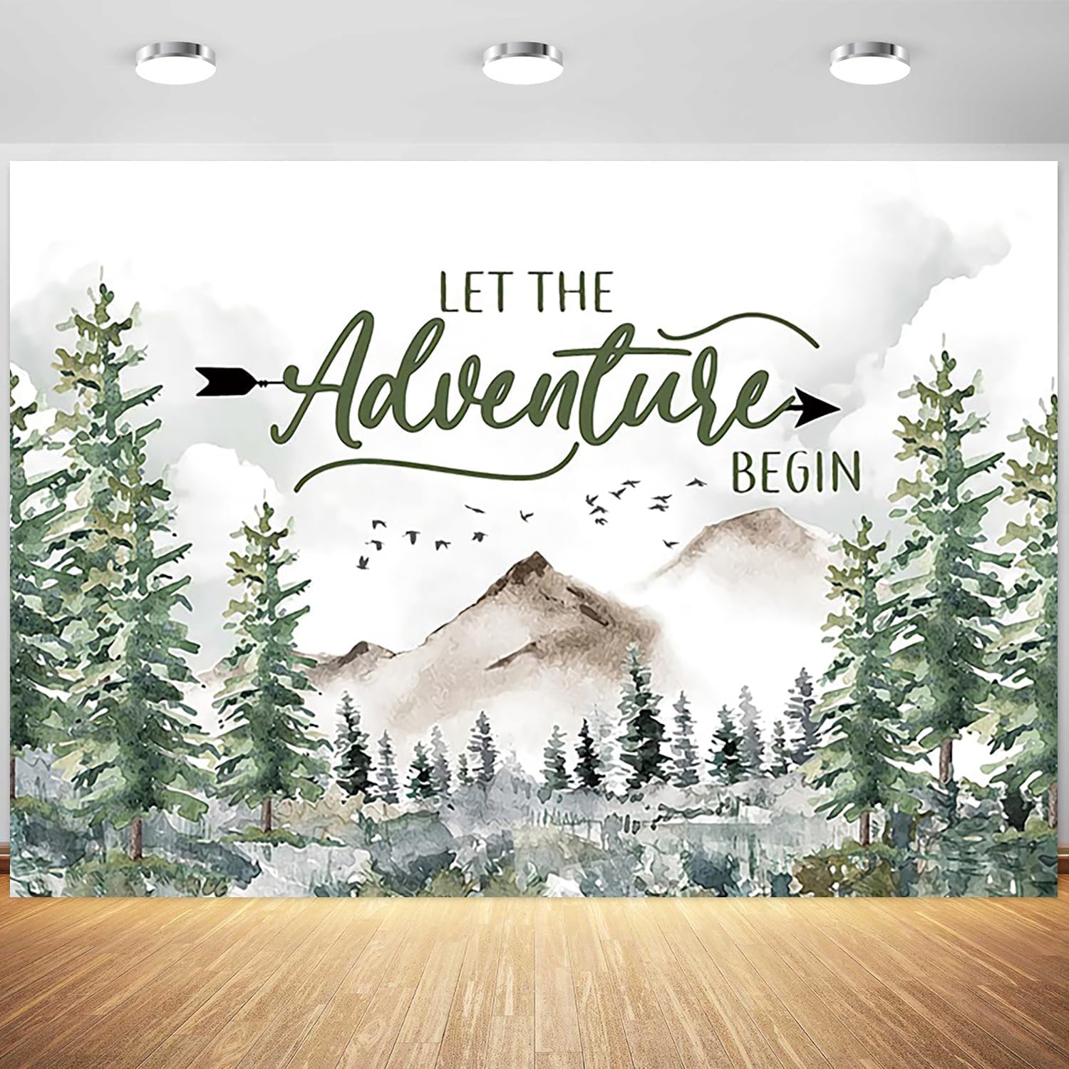 Amazon.com : 7x5ft Let The Adventure Begin Backdrop Adventure Awaits ...