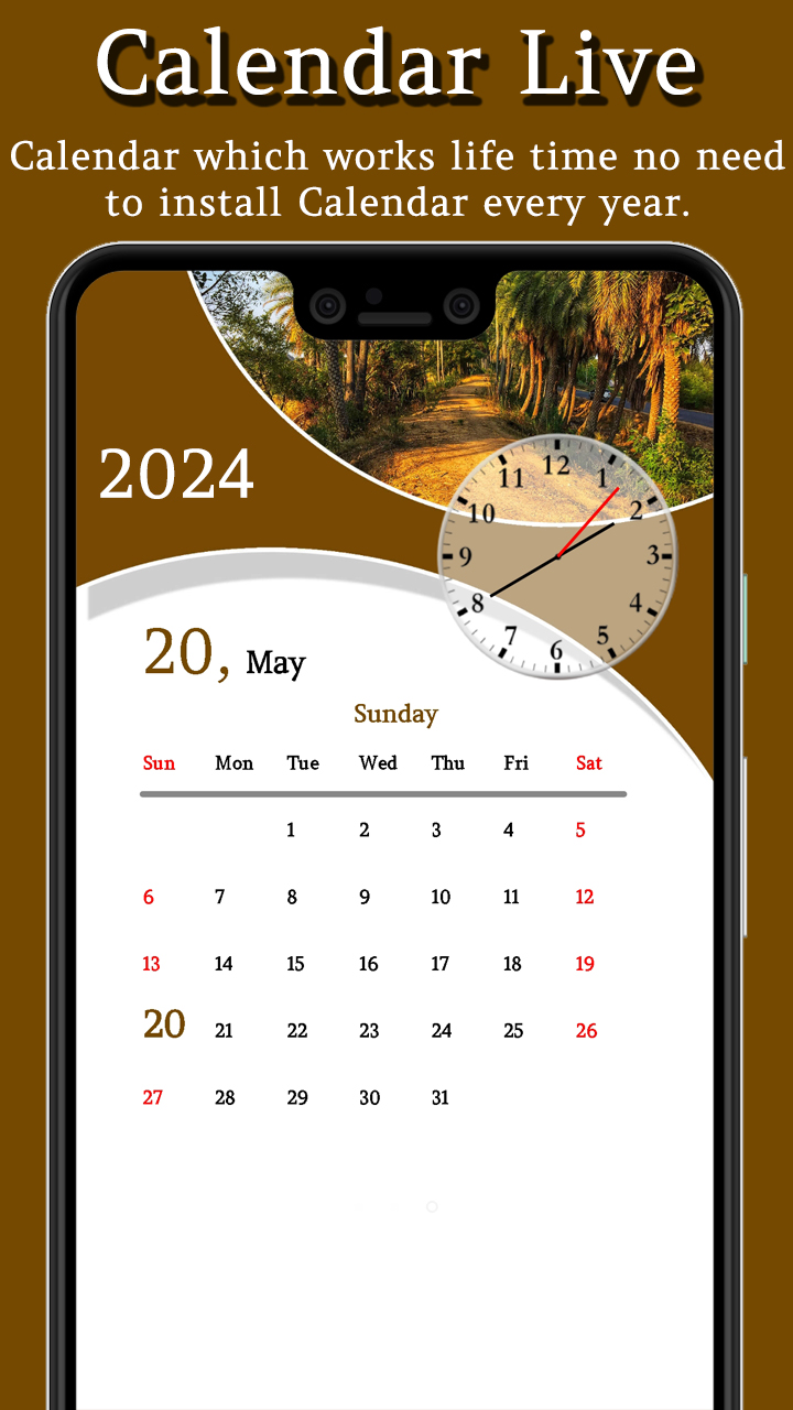 Calendar Live Wallpaper - App on Amazon Appstore