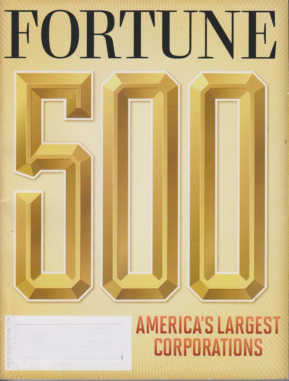 Fortune Magazine May 3, 2010 Fortune 500 America's Largest Corporations ...