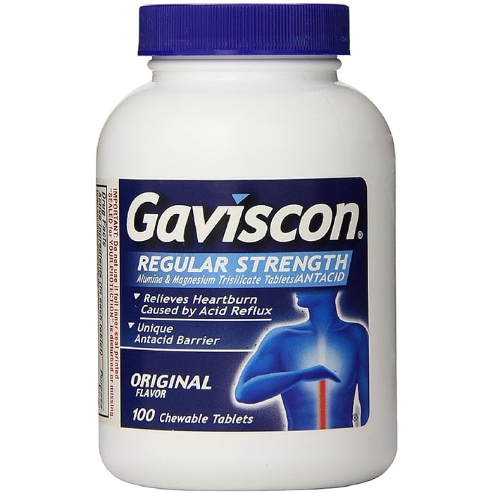 Buy Gaviscon Original Flavor Regular Strength Antacid Chewable Tablets ...