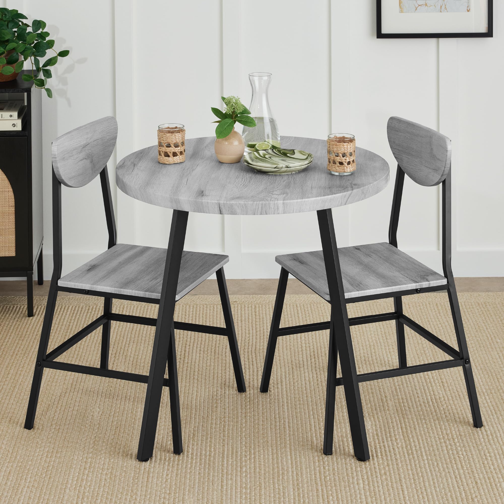 Amazon.com - Best Choice Products 3-Piece Mid-Century Modern Round ...