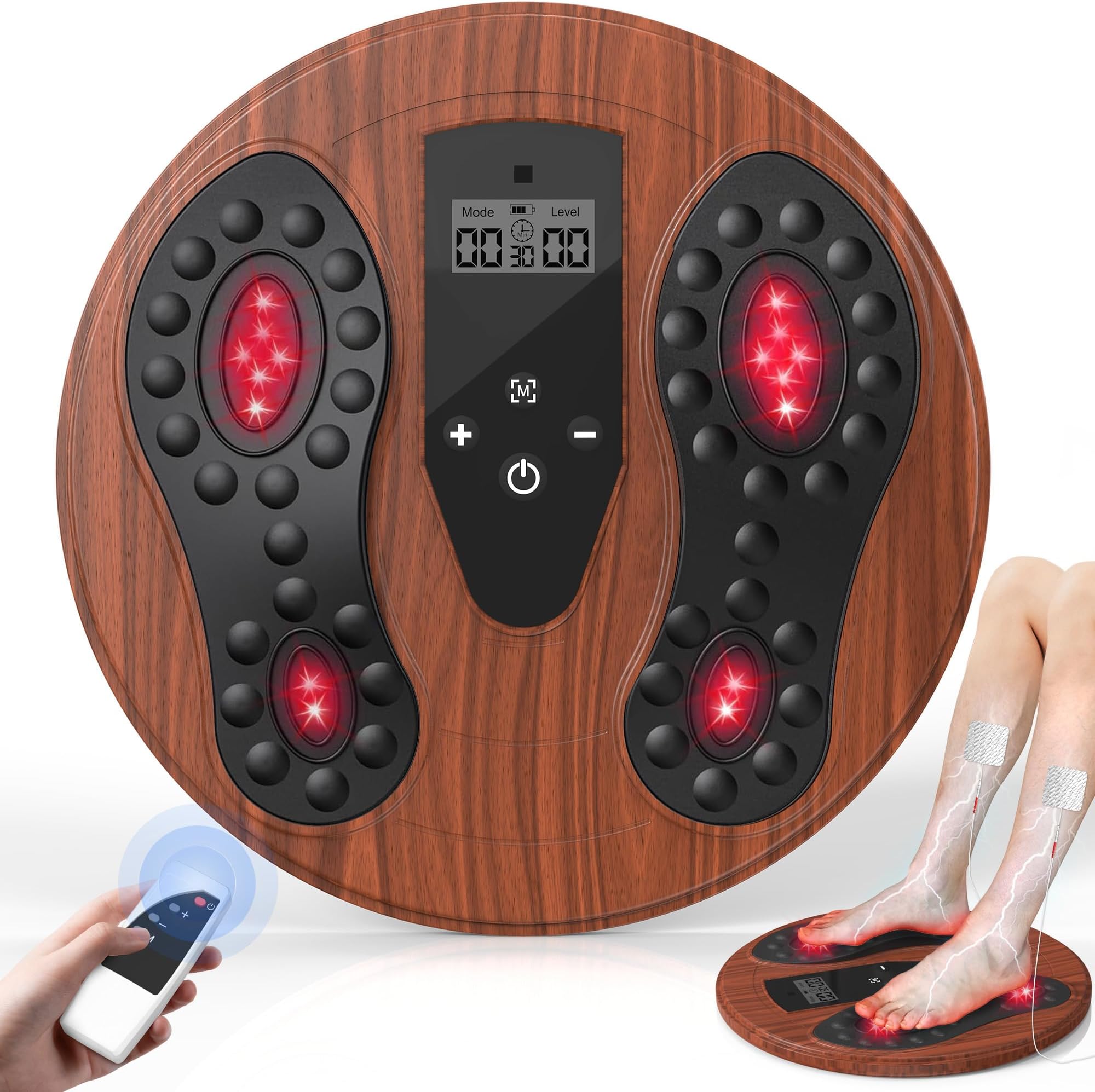 Amazon.com: EIGOTDYH Rechargeable Foot Massager for Neuropathy, TENS ...