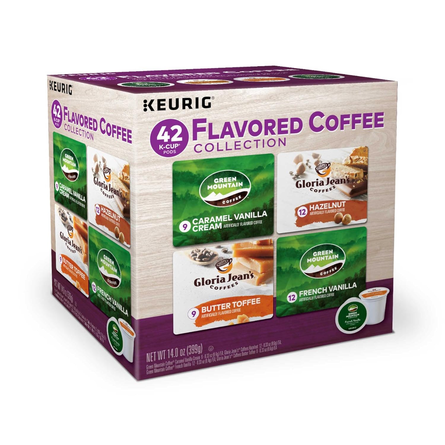 Amazon.com: Keurig 42ct. Flavored Coffee Collection : Grocery & Gourmet ...