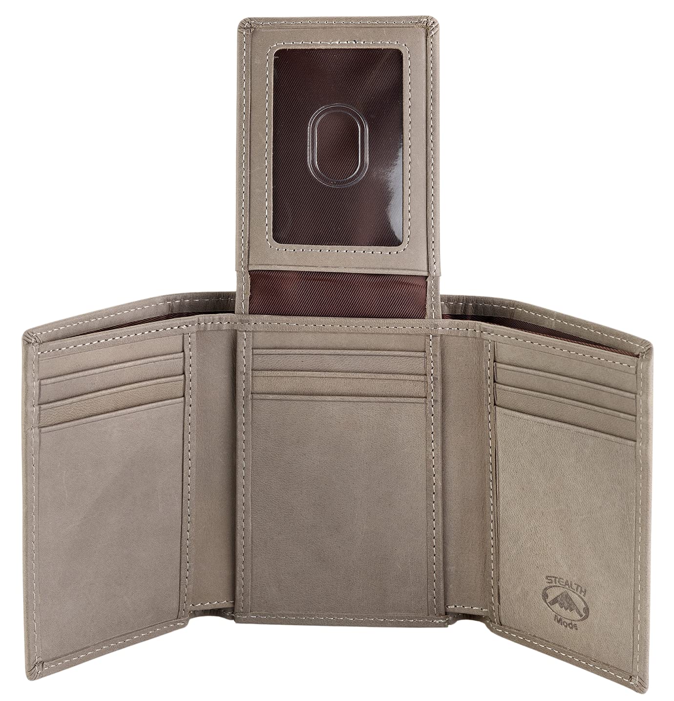Amazon.com: Stealth Mode Trifold Wallet - RFID Blocking Wallet with ...