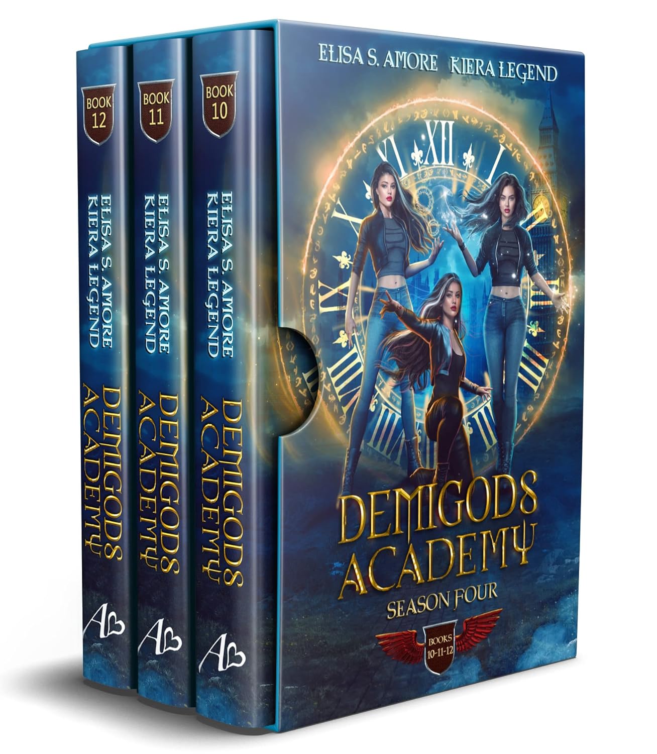 Amazon.com: Demigods Academy - Season Four (Books 10,11,12) (Demigods ...