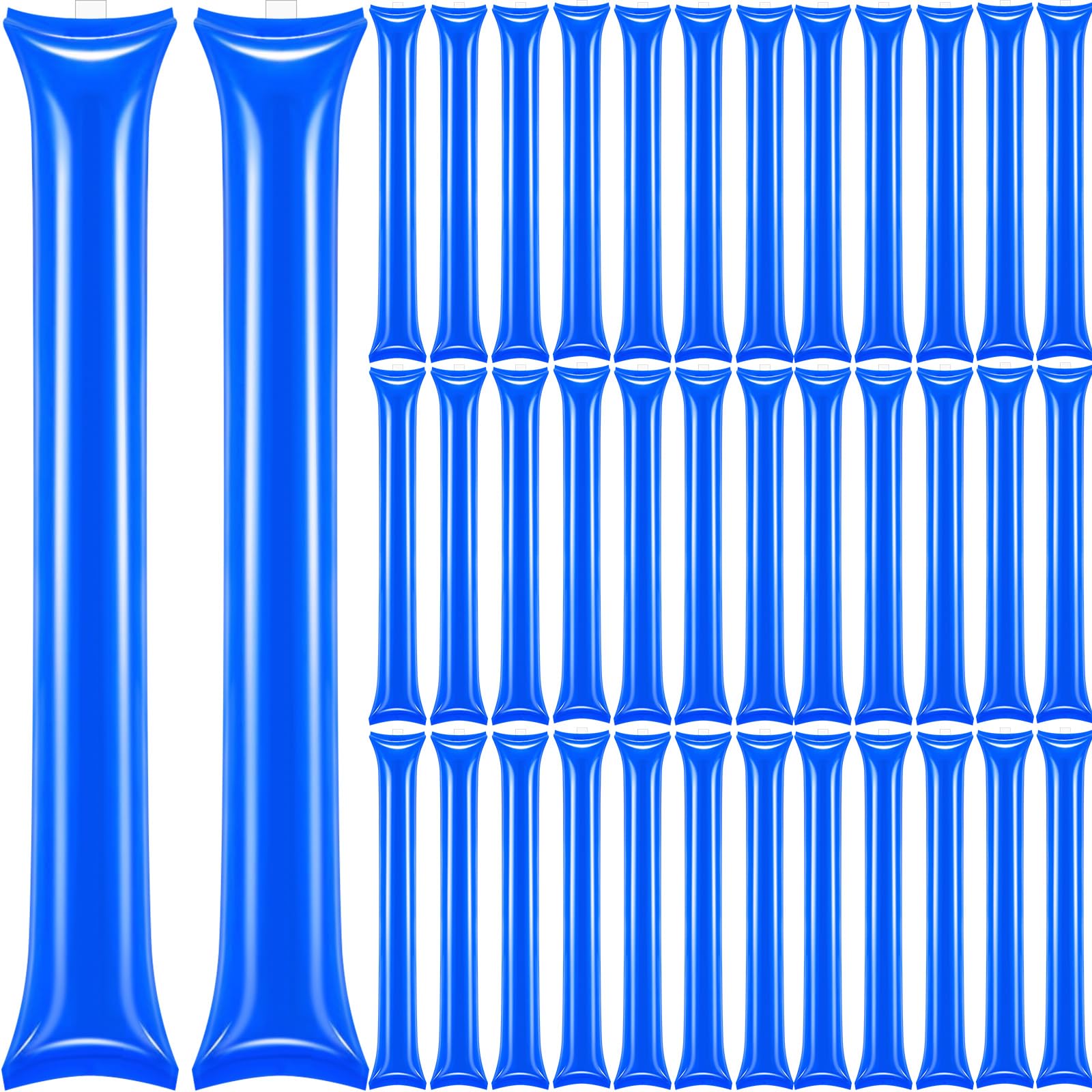 Boom Boom Sticks 100 PCS Thunder Sticks - Thick Plastic Inflatable ...