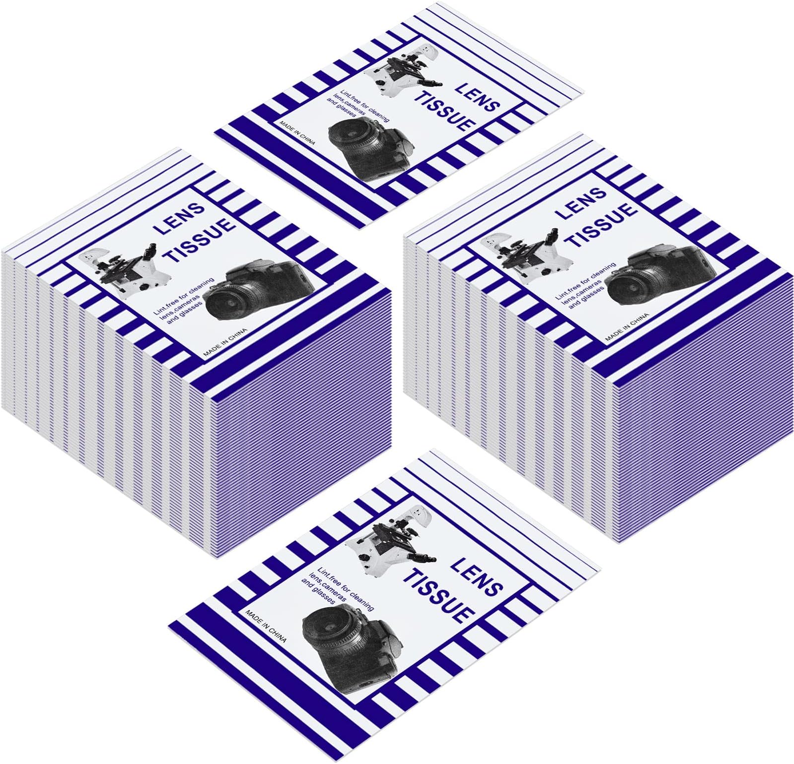 Amazon.com: 700 Sheets Lens Cleaning Tissue Paper - Premium Lens Paper ...