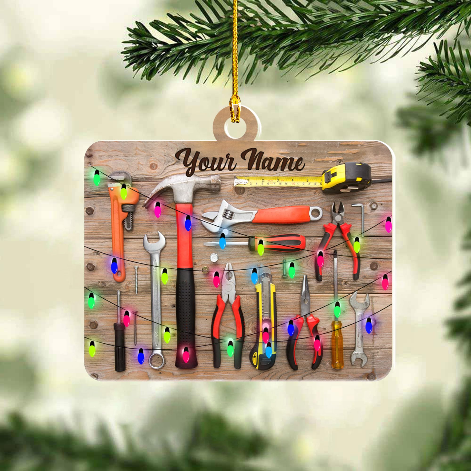 Amazon.com: AOVL Plumber Ornament 2024 Plumber Christmas Ornaments ...