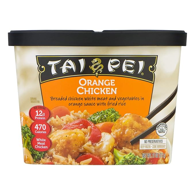 Amazon.com: Tai Pei Orange Chicken, 11 Oz Tub : Grocery & Gourmet Food