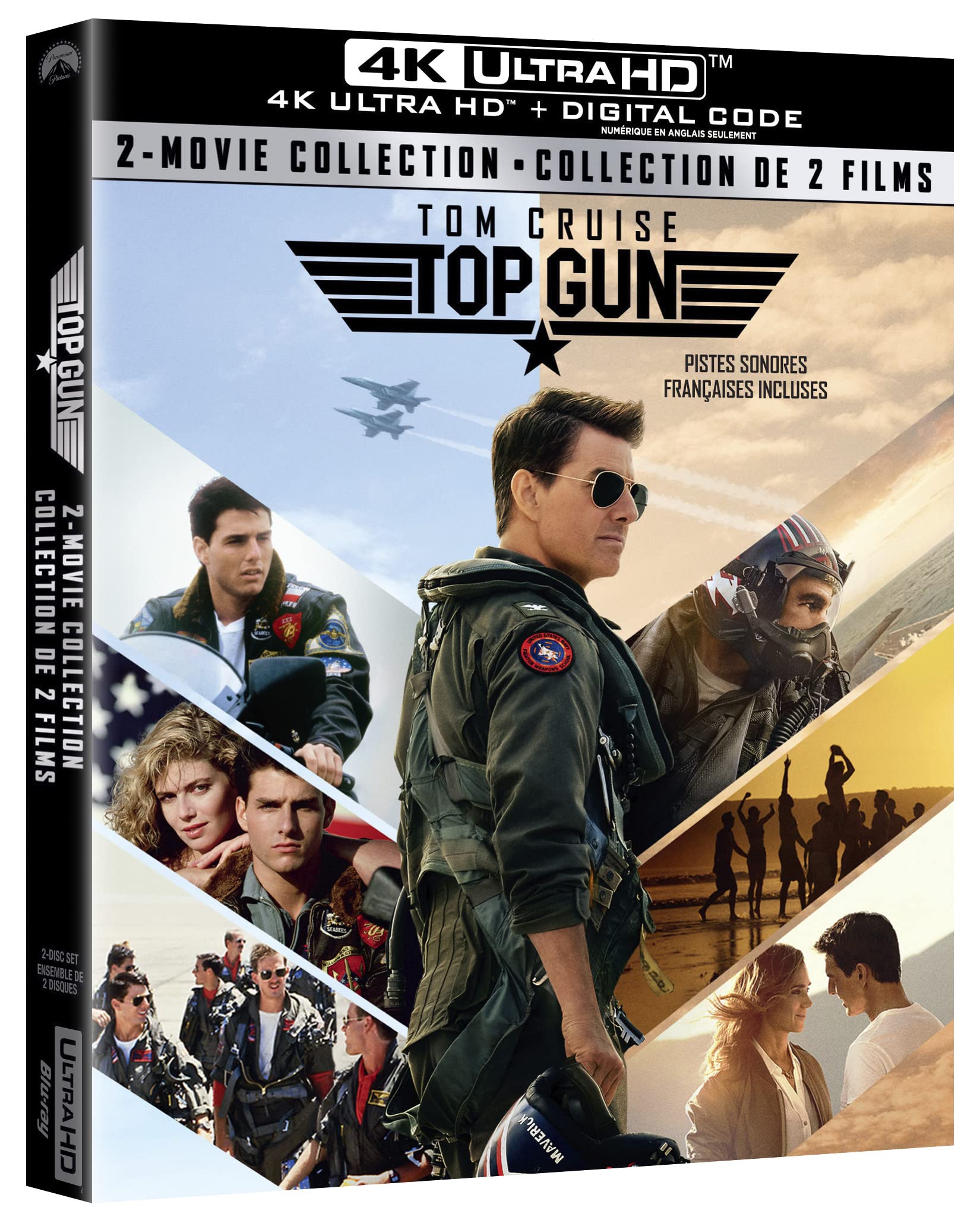 Top Gun 2-Movie Collection [4K UHD + Digital Copy] (Bilingual): Amazon ...