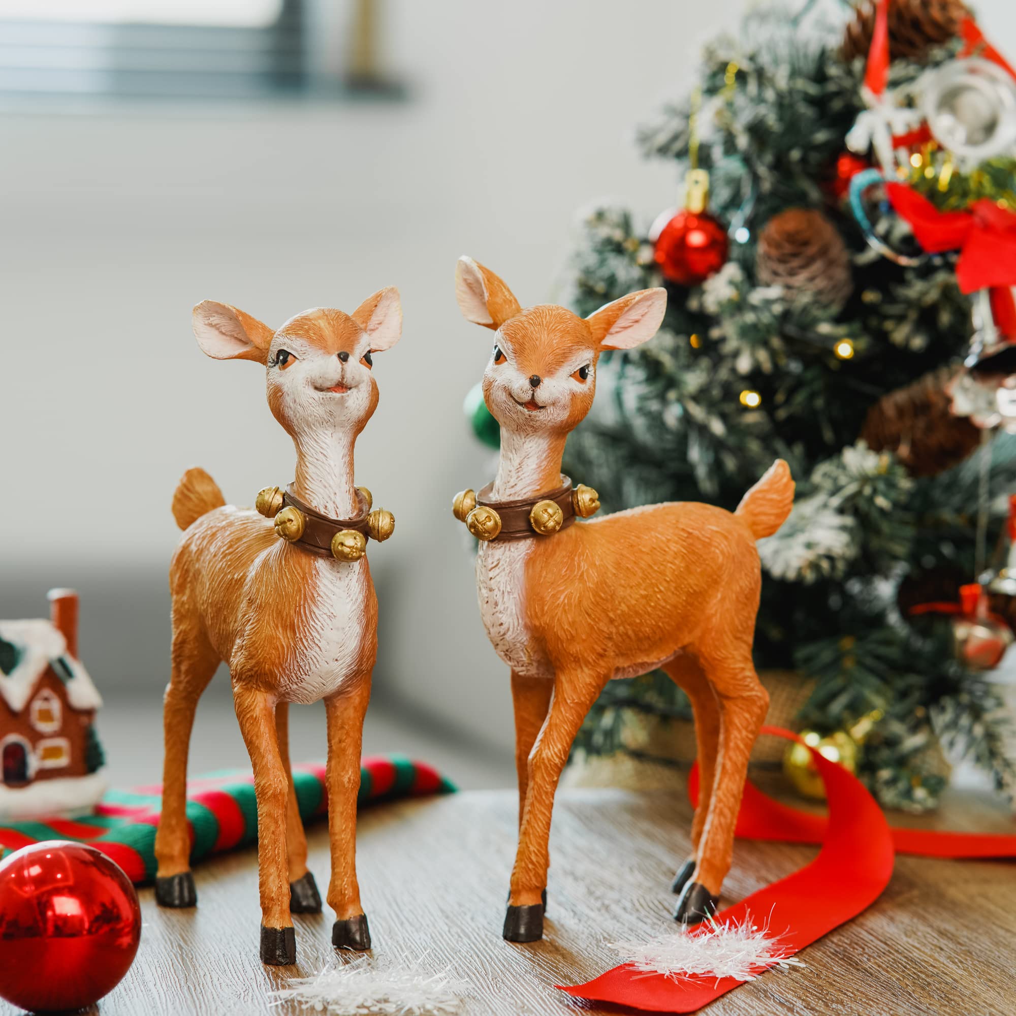 Vintage Reindeer Figurines