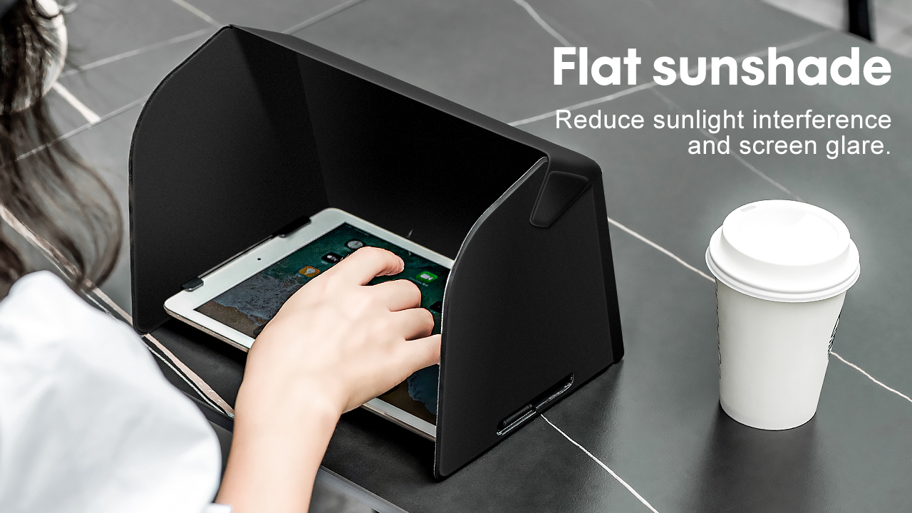 Watch DEVASO Tablet Sun Shade Privacy Hood for iPad Pro/Air on Amazon Live