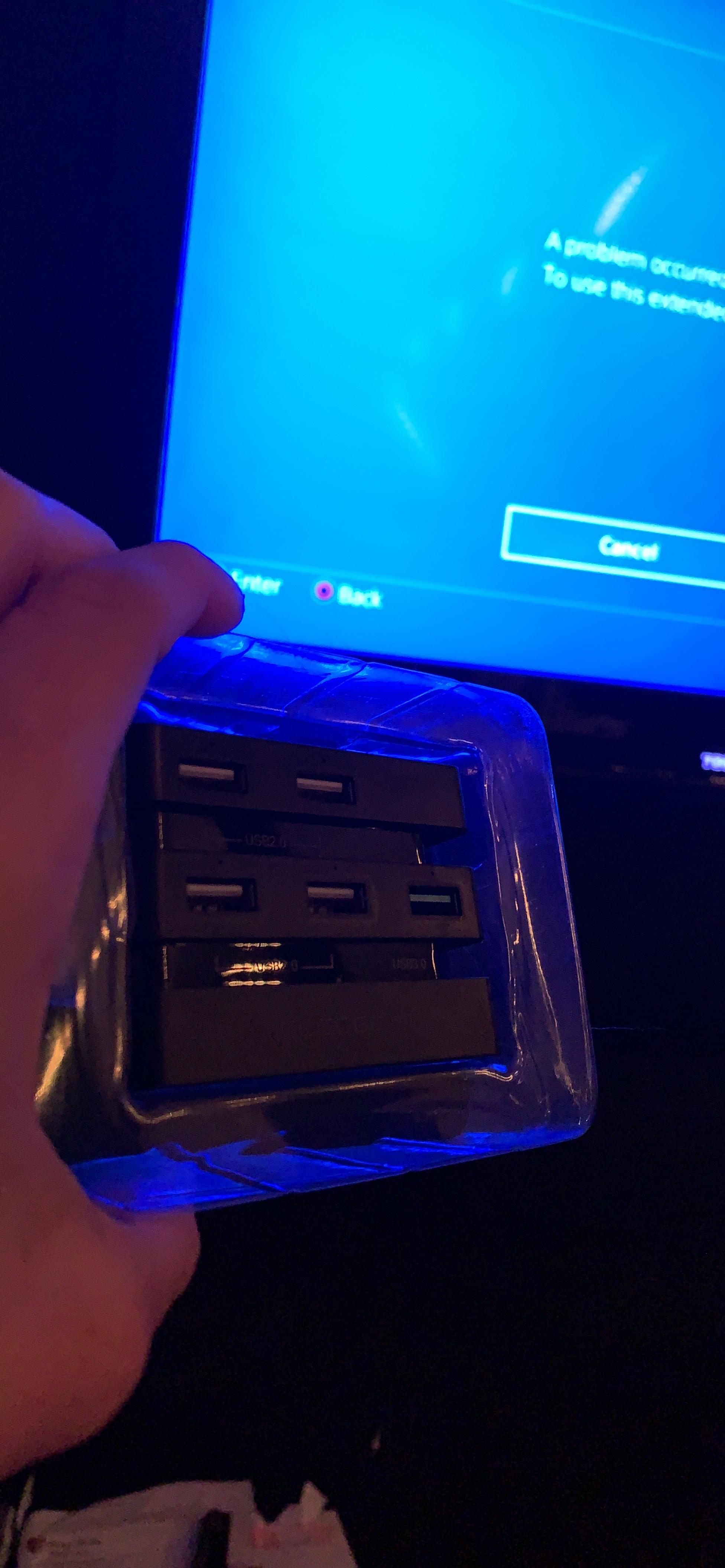 Amazon.com: PS4 Pro USB Hub 3.0 - ElecGear 5-ports USB Extender ...