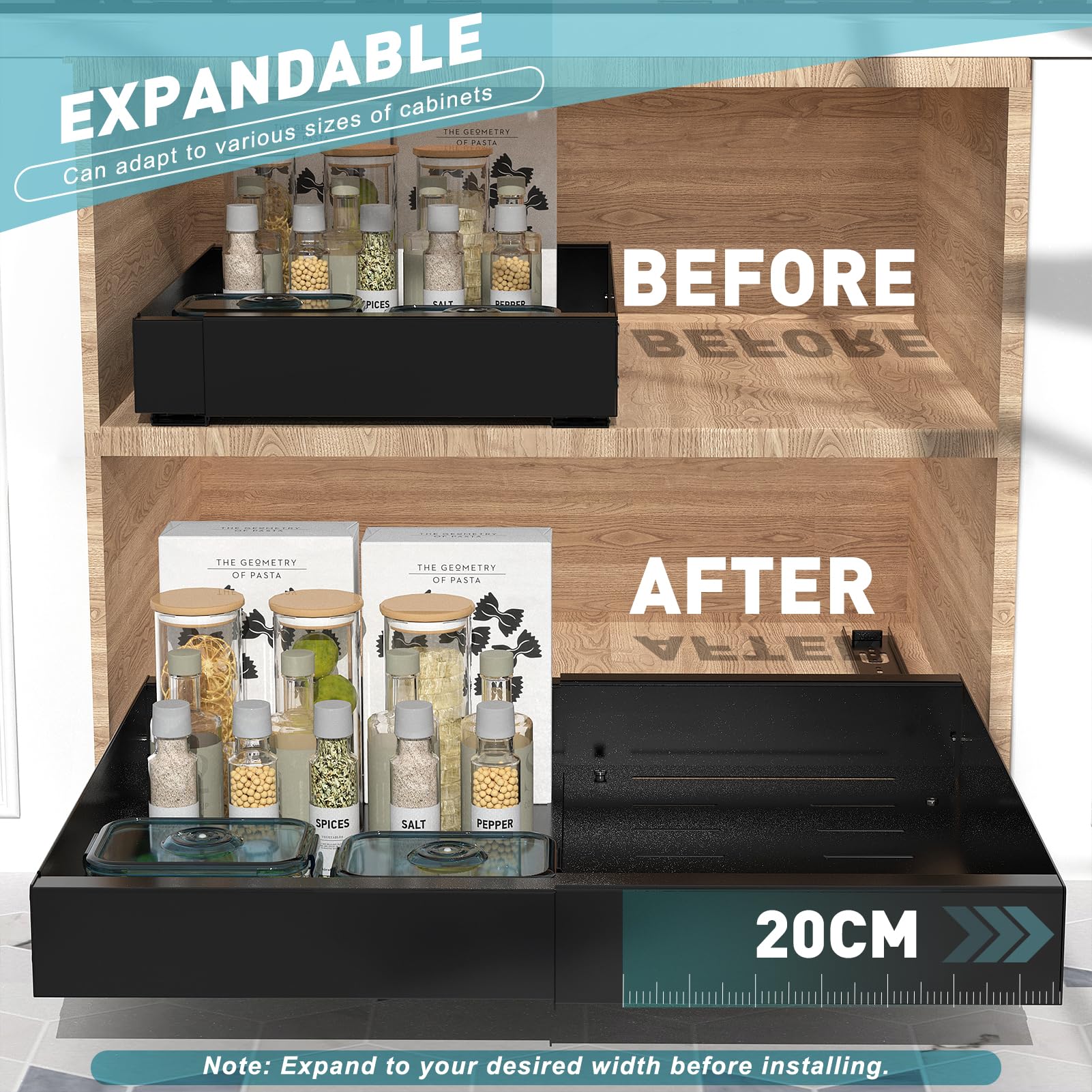 Pantry Drawer Slides Custom Pantry Pull Out Shelves & Drawers