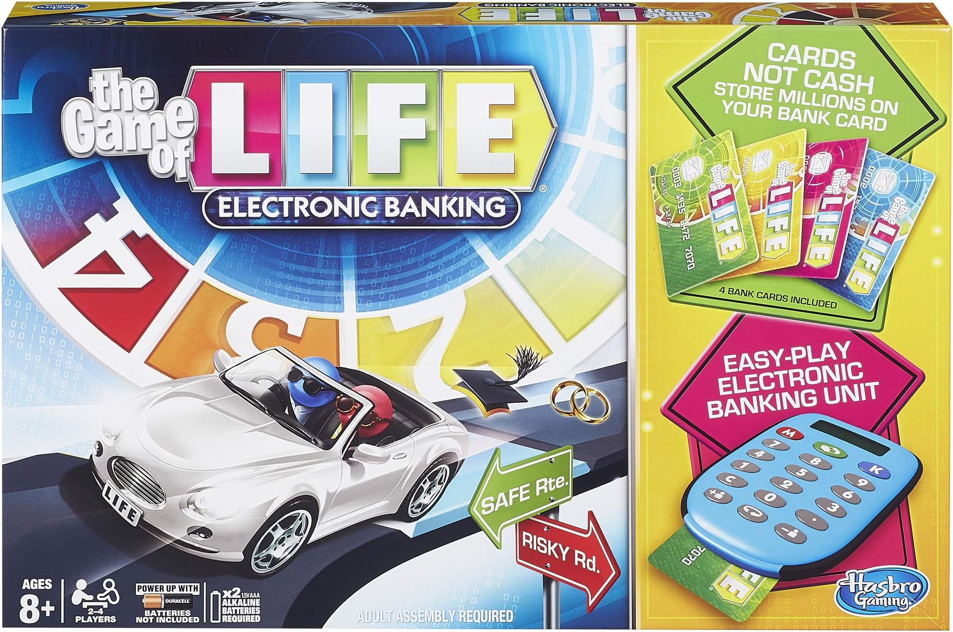 Buy Hasbro Gaming The Game of Life, Family Board Game for 2-4 Players ...