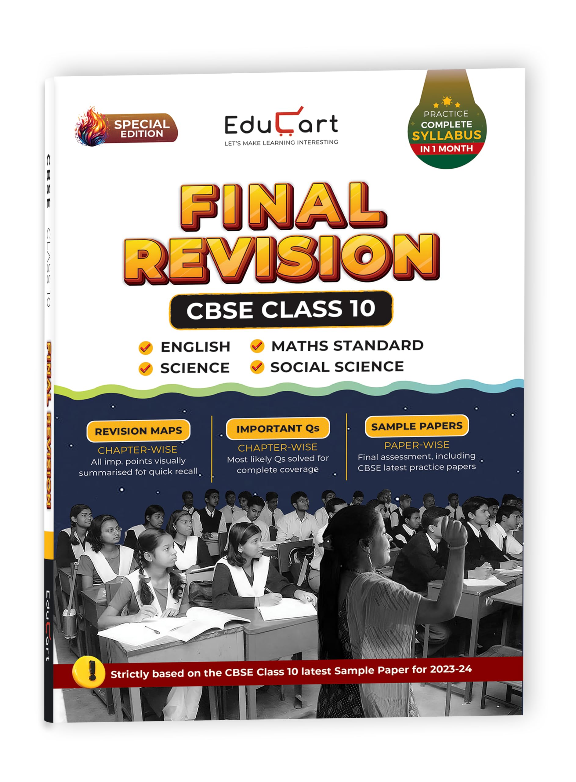 Old Educart Cbse Class 10 Final Revision Book For 2024 | Desertcart SINGAPORE