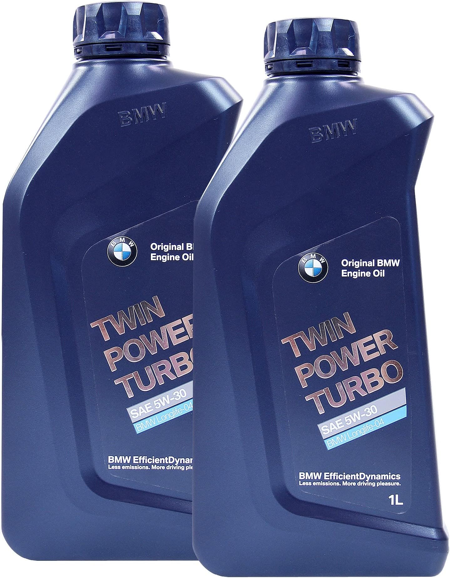 Original BMW Engine Oil 2x Oil 5 W-30 Twin Power Turbo Longlife 04 ...