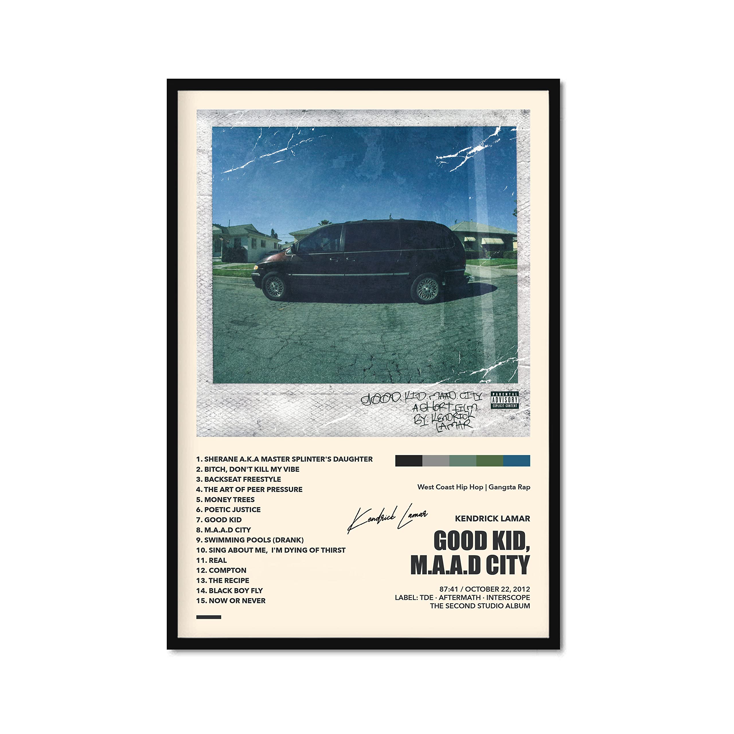 Lista De Canciones De Kendrick Lamar Good Kid Maad City