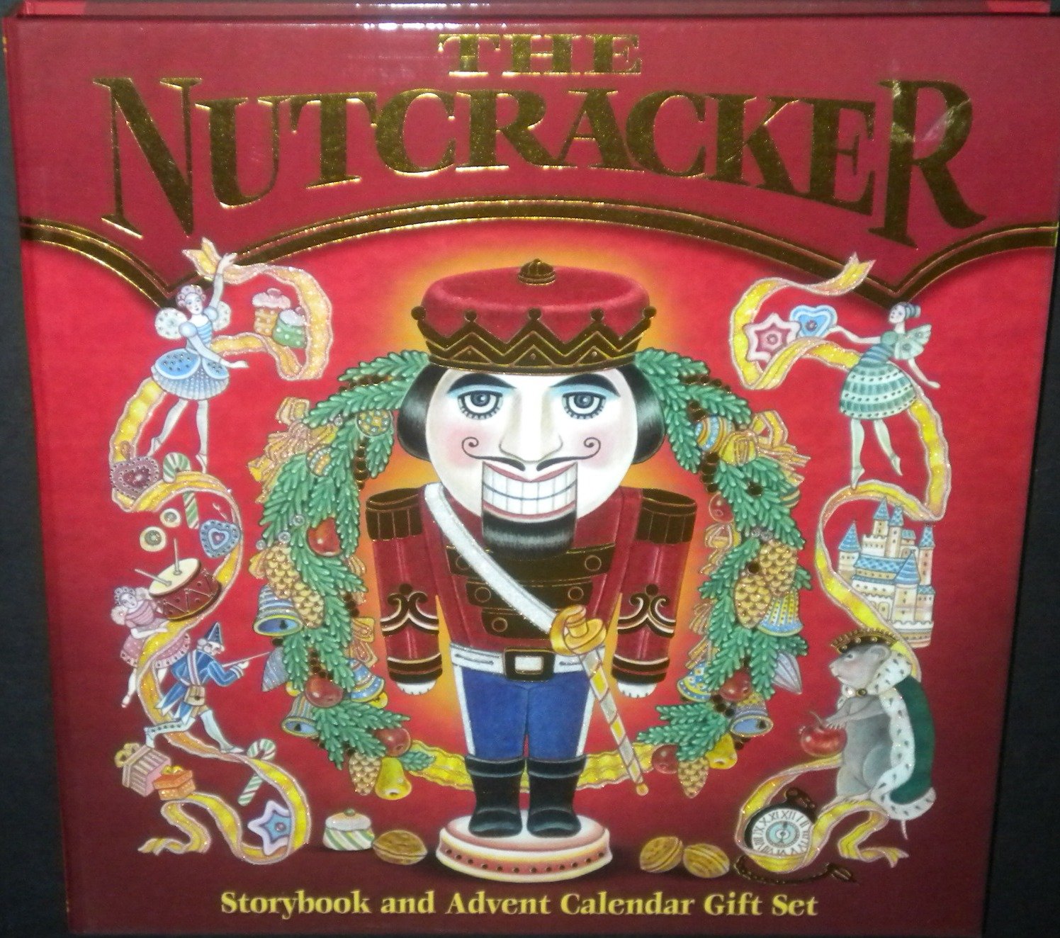 Nutcracker Storybook & Lift Flap Advent Countdown Calendar Gift Set ...