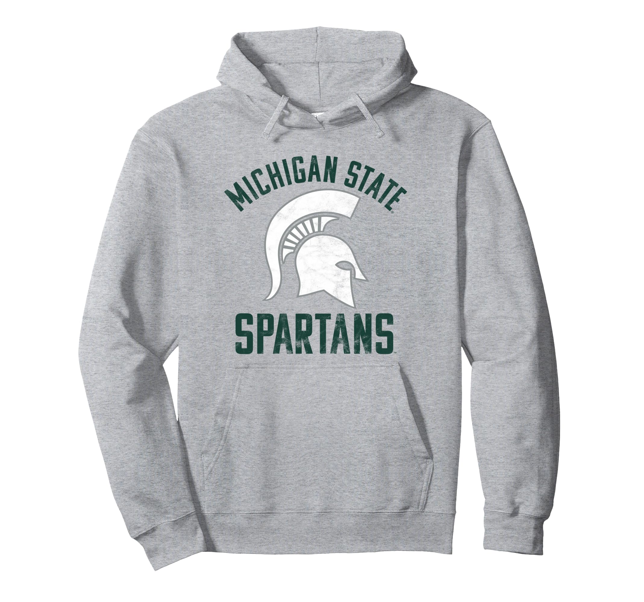 Amazon.com : Michigan State MSU Spartans Large Pullover Hoodie : Sports ...